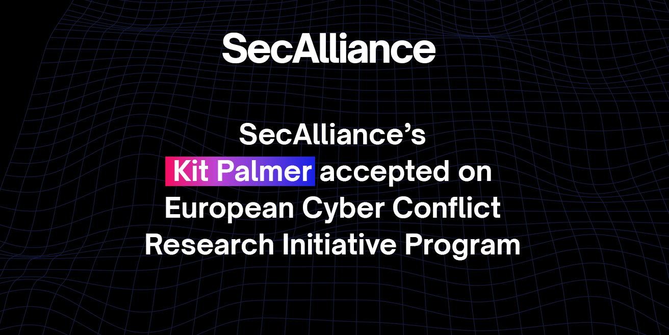 SecAlliance’s Kit Palmer accepted on European Cyber Conflict Research Initiative Program